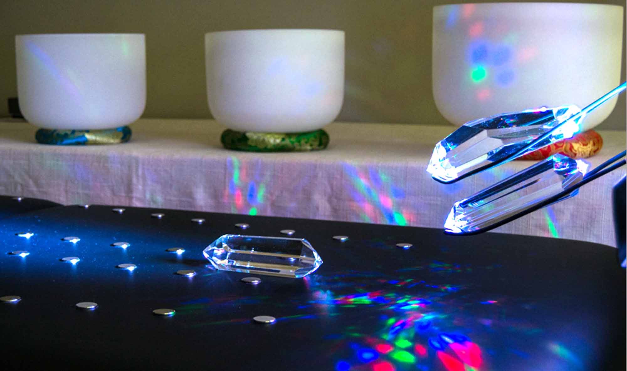 Crystal Light Table Session - Transcend Wellness